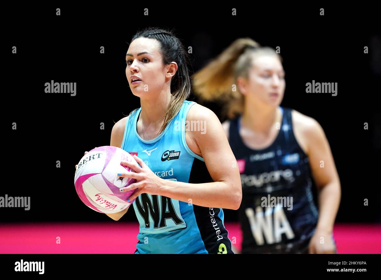 Surrey Storm’s during the Vitality Netball Superleague match at the ...