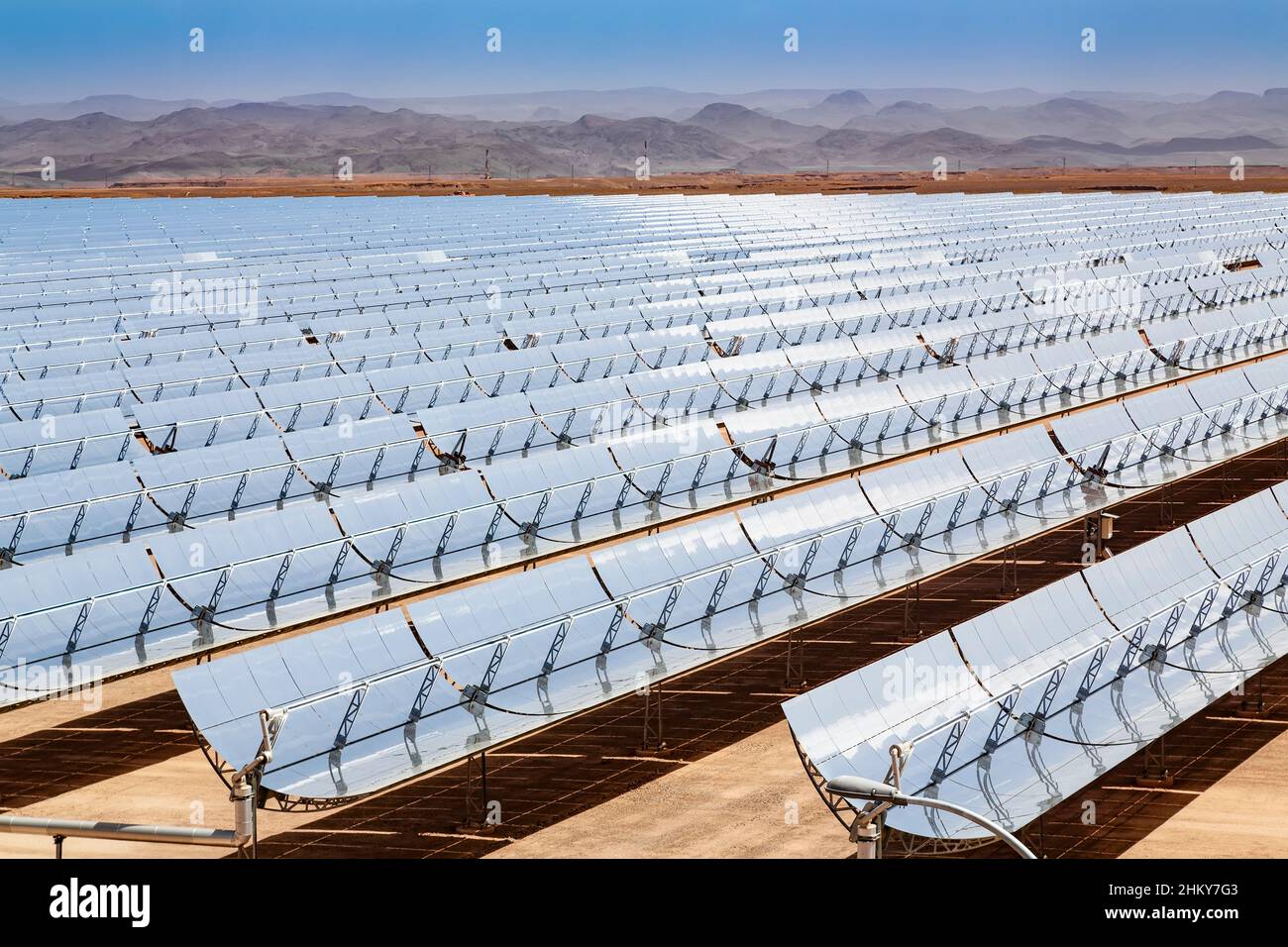 Solar thermal sustainable energy, Noor Ouarzazate Concentrated Solar ...