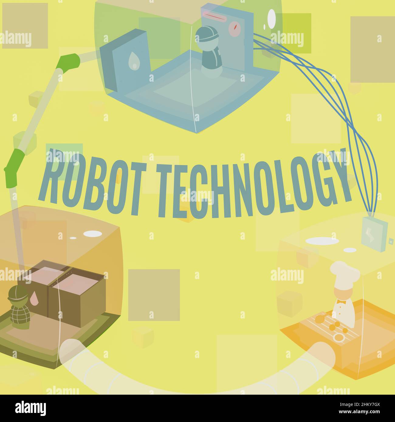 Text sign showing Robot Technology. Business showcase develop machines ... Text sign showing Robot Technology. Business showcase develop machines ...