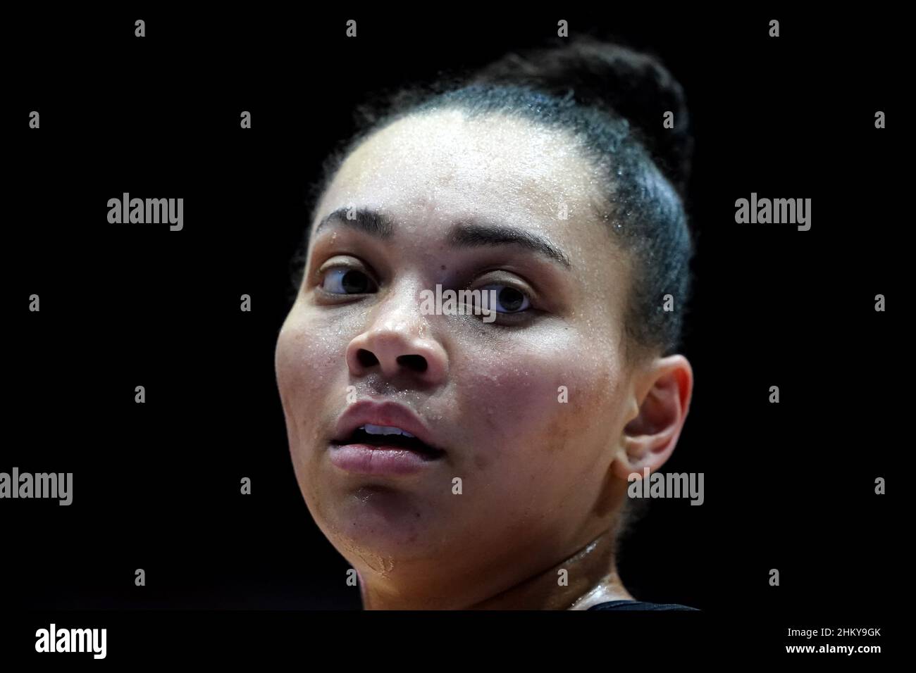 Severn Stars’ Paige Reed during the Vitality Netball Superleague match ...