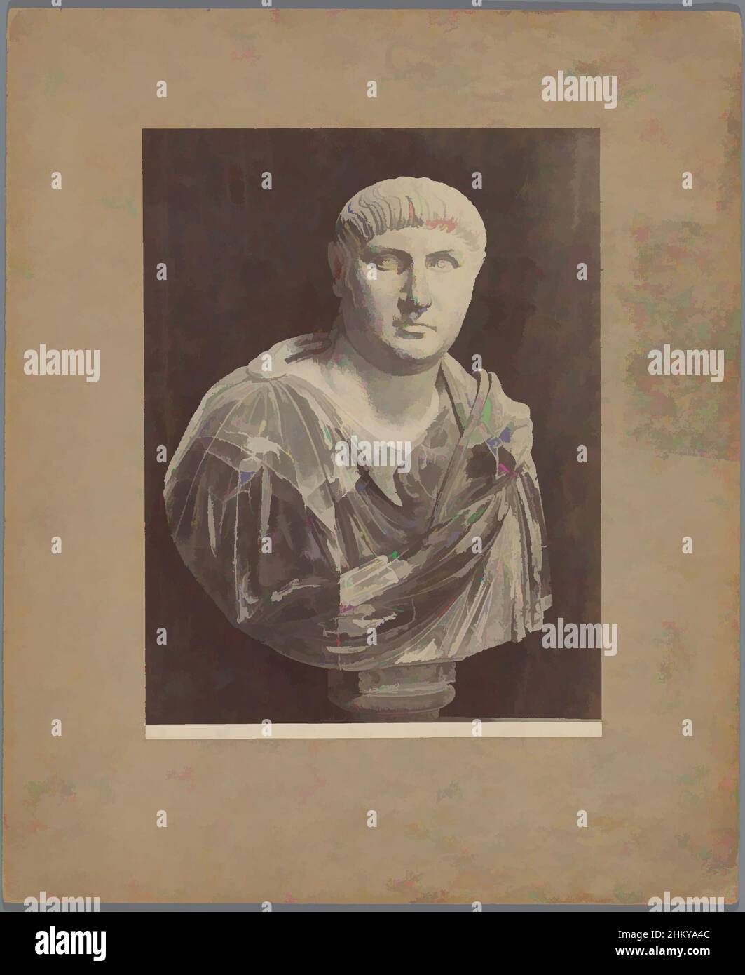 Art inspired by Bust of an emperor in the Vatican Museums at Vatican ...