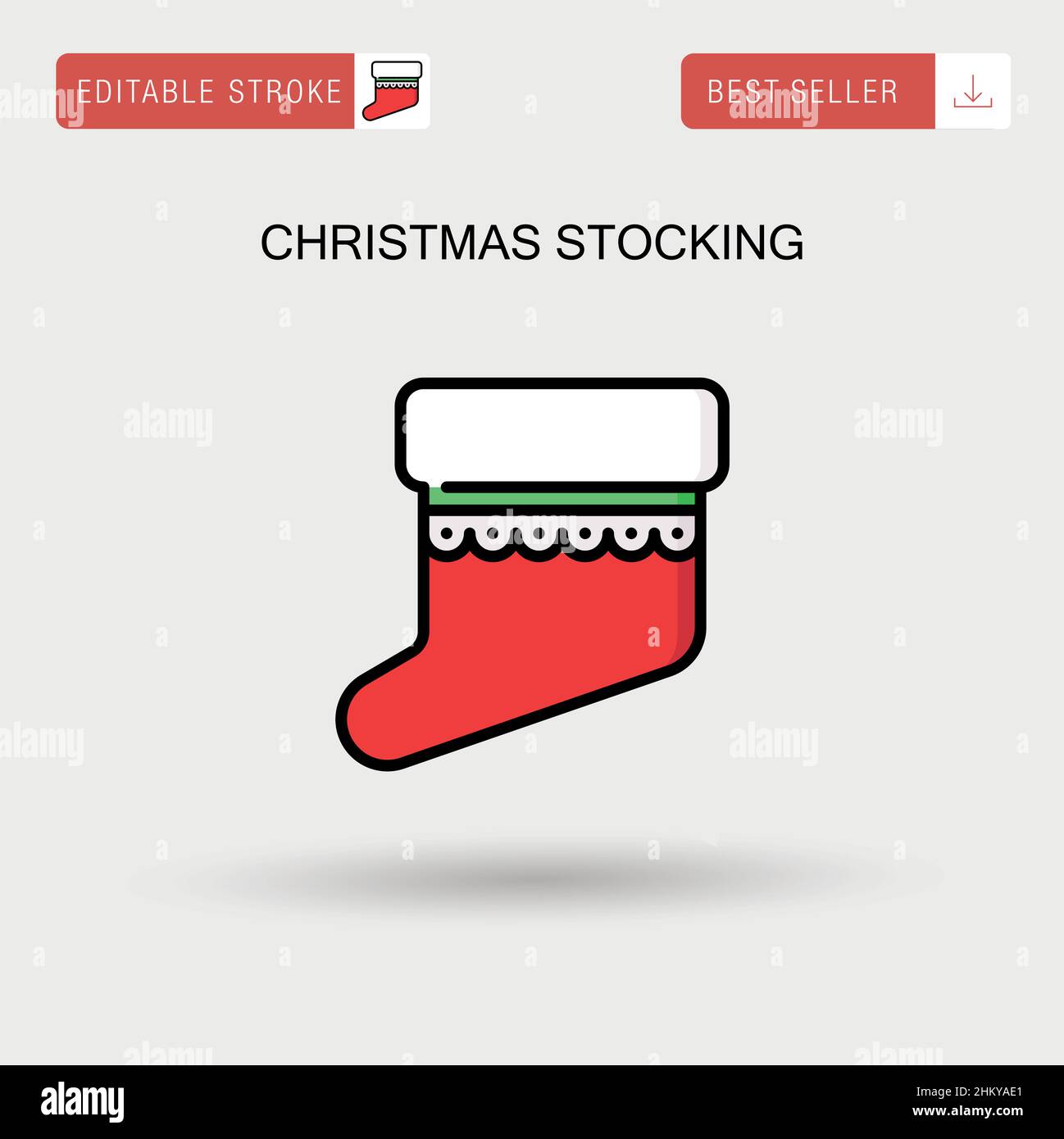 Stocking Stock Vector Images - Alamy