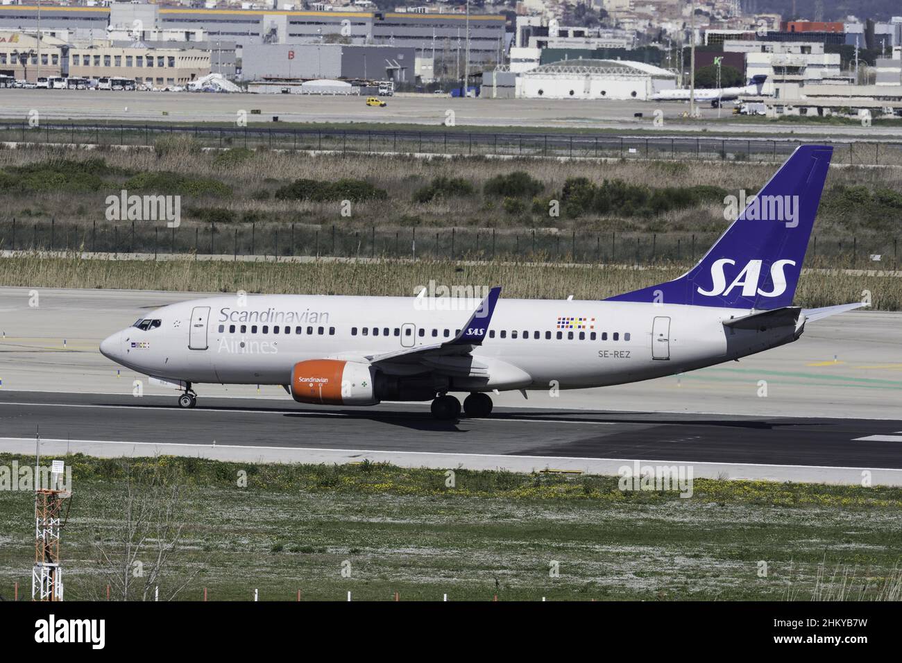 Sas airlines boeing in hi-res stock photography and images - Alamy