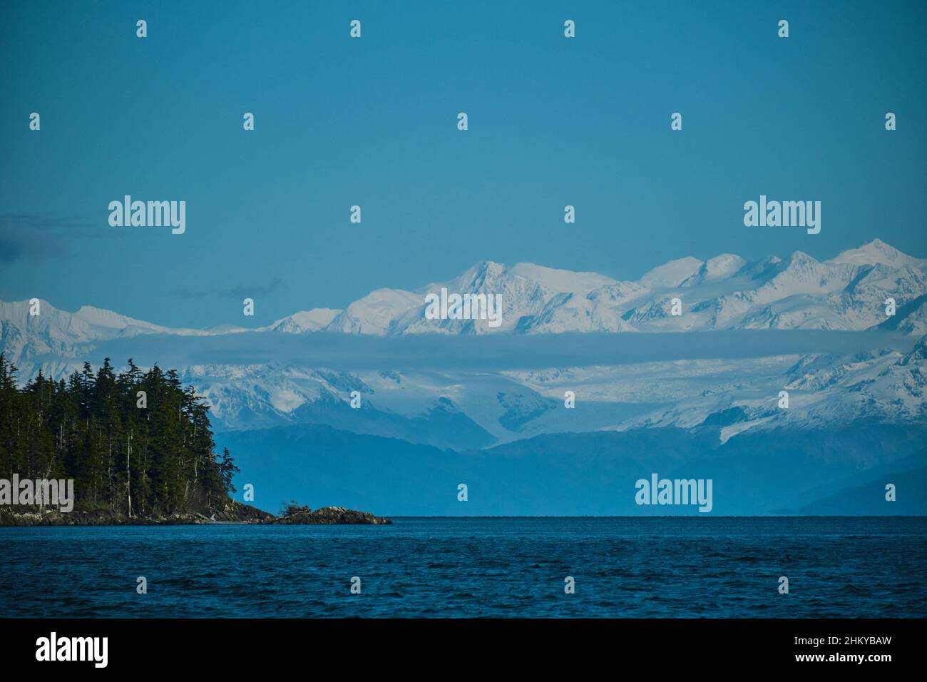 Breathtaking shot of the Gulf of Alaska during the day Stock Photo - Alamy