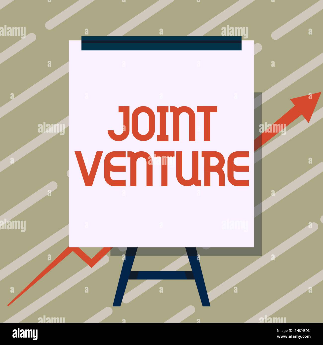 Hand writing sign Joint Venture. Business idea New firm formed to ...