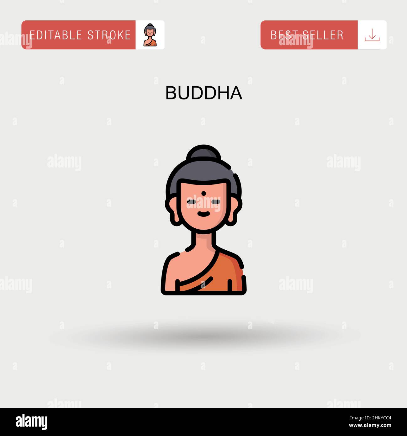 Statue of and gautama buddha Stock Vector Images - Alamy