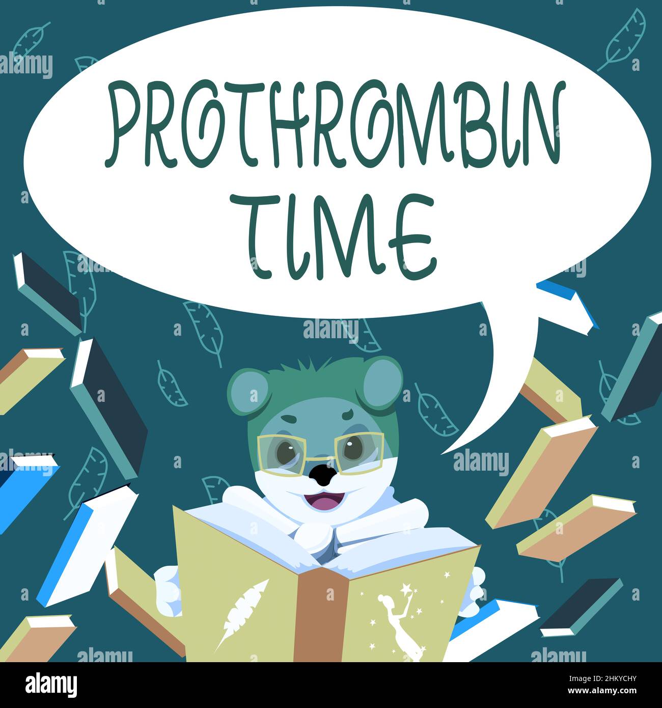Hand writing sign Prothrombin Time. Concept meaning evaluate your ...