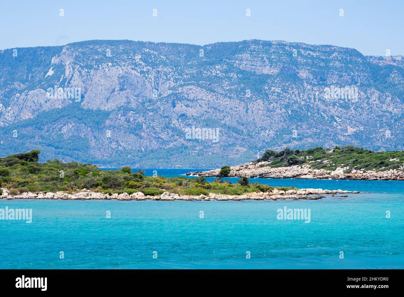 View of Sedir Island from a distance. Sedir Island (Turkish: Sedir ...