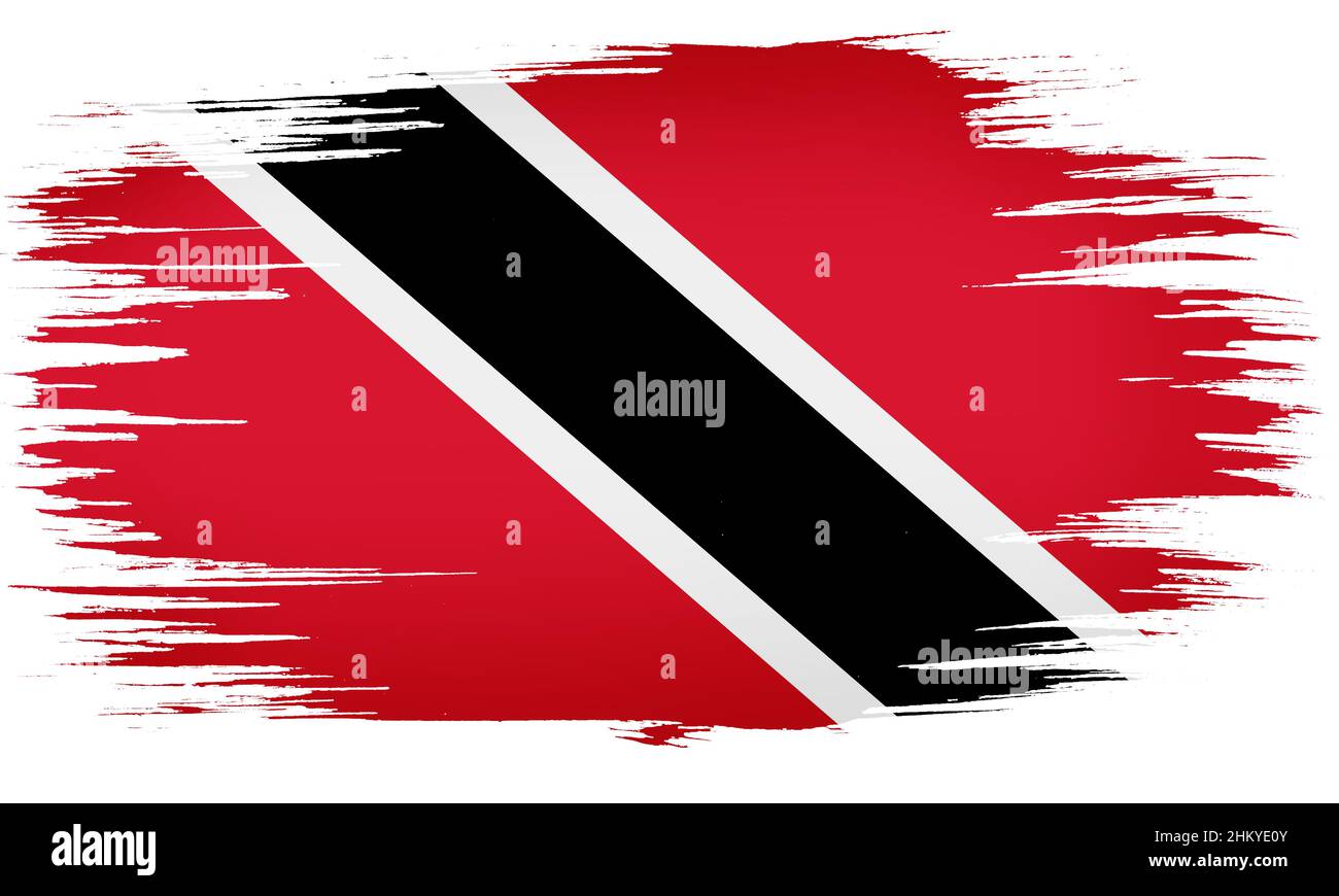 colorful hand-drawn brush strokes painted national country flag of ...