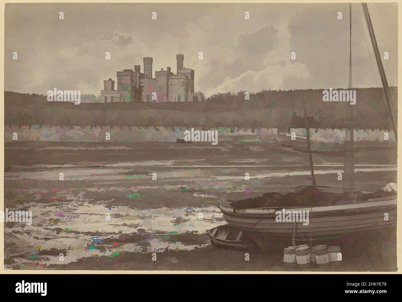 Art inspired by Lews Castle near Stornoway on Lewis, Stornoway Castle ...