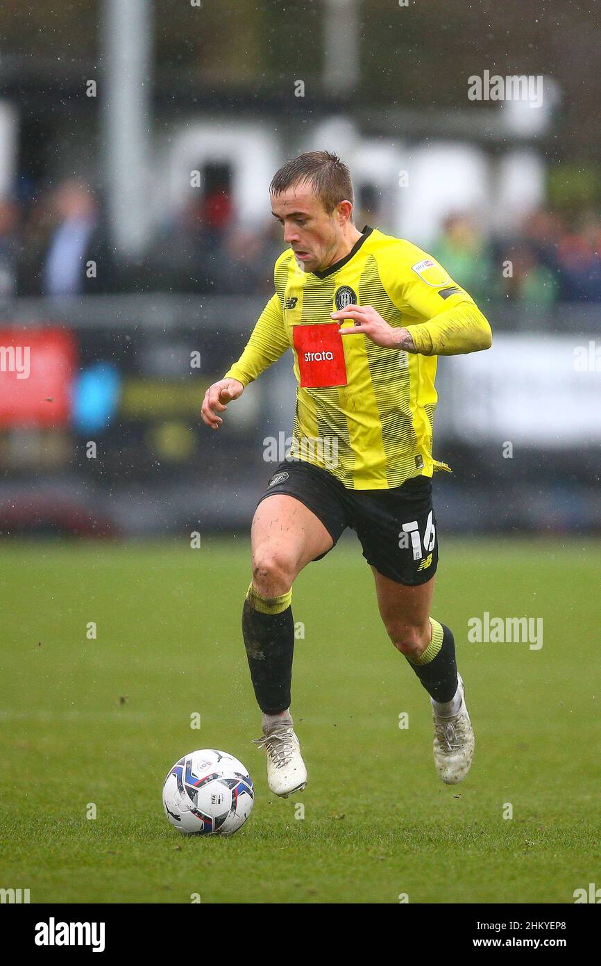 EnviroVent Stadium, Harrogate, England - 5th February 2022 Alex ...