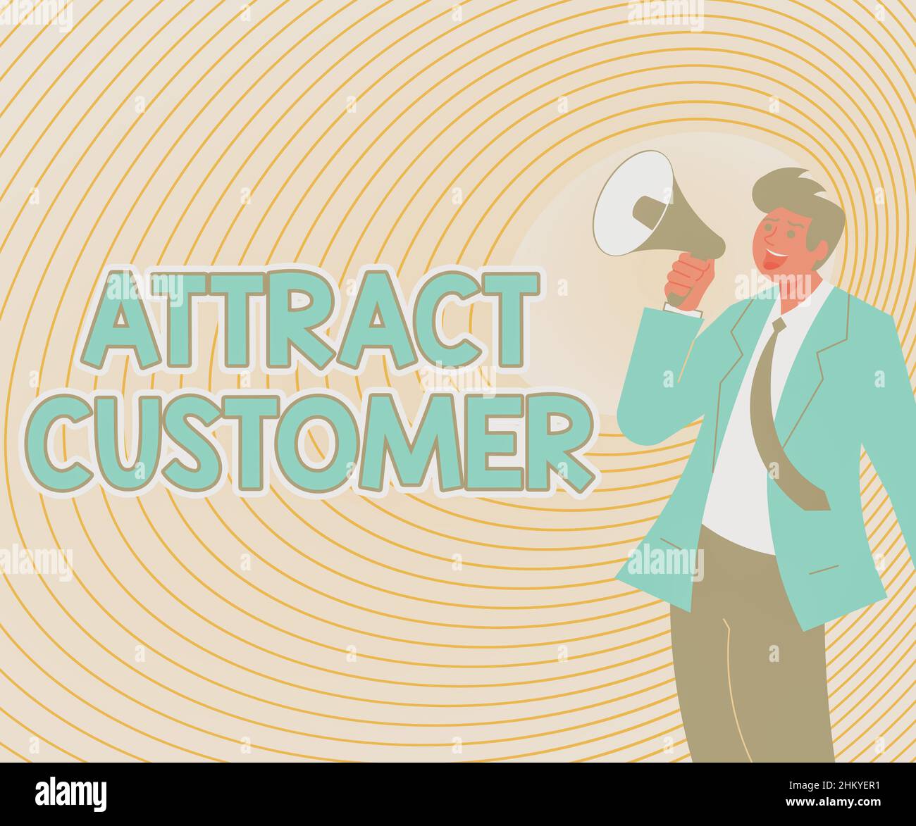 Text Showing Inspiration Attract Customer Business Idea To Bring More Customers Or Clients To