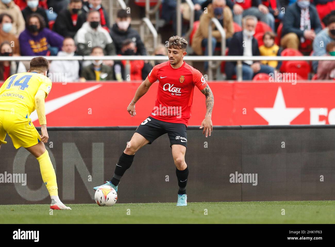 Pablo Maffeo (Mallorca), FEBRUARY 5, 2022 - Football / Soccer : Spanish ...