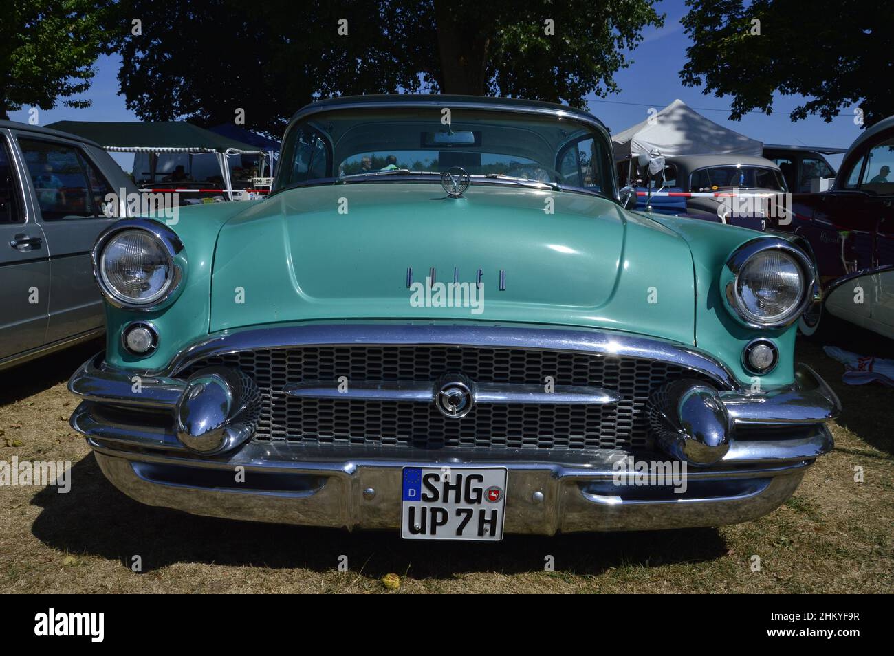 50s car grill hi-res stock photography and images - Alamy