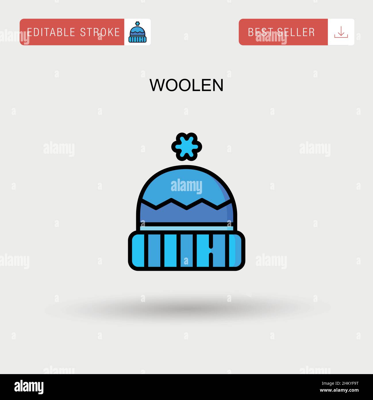 Woolen knitted pattern soft Stock Vector Images - Alamy