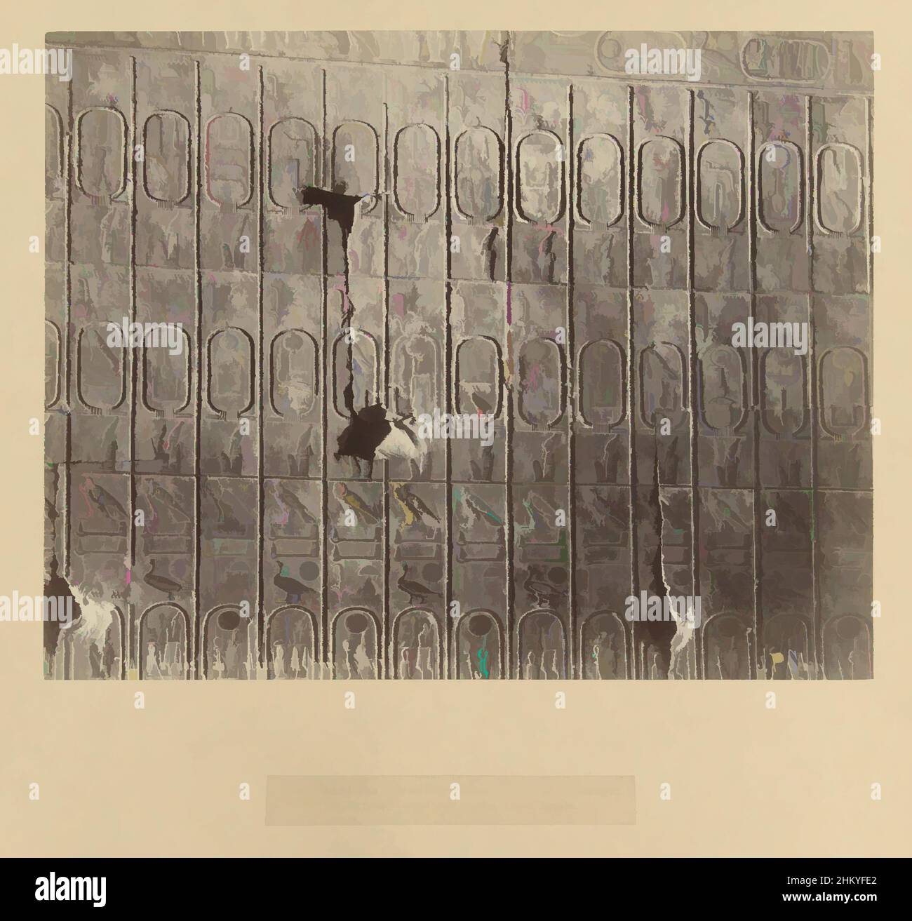 Art inspired by A tablet with the names of 76 kings of Egypt in ...