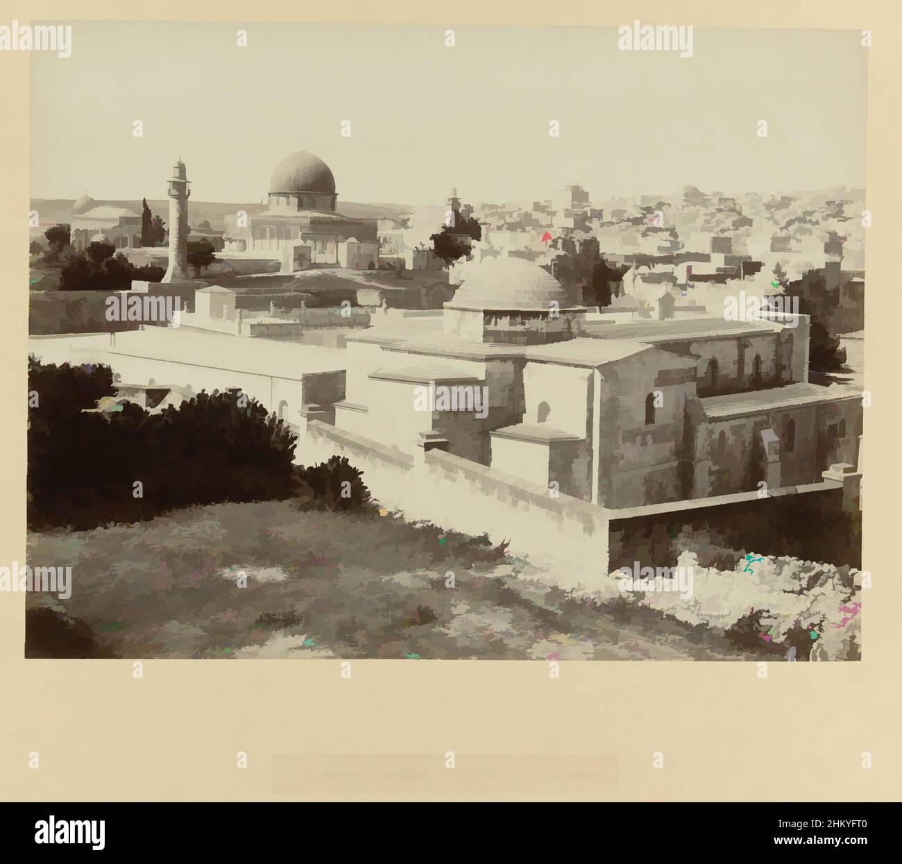 Art inspired by View of Jerusalem, S 11. View of Jerusalem from the ...