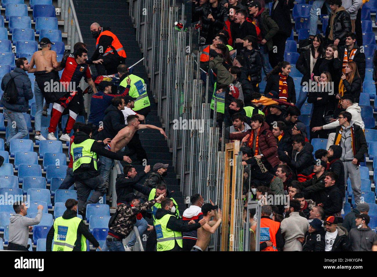 Genoa fans hi-res stock photography and images - Alamy