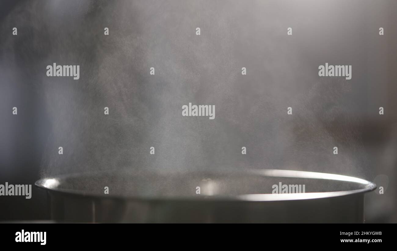 Steam rising from boiling pot hi-res stock photography and images - Alamy