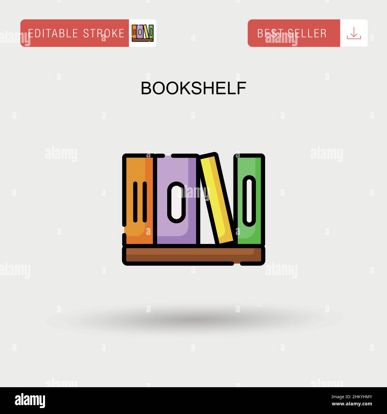 Old library interior Stock Vector Images - Alamy