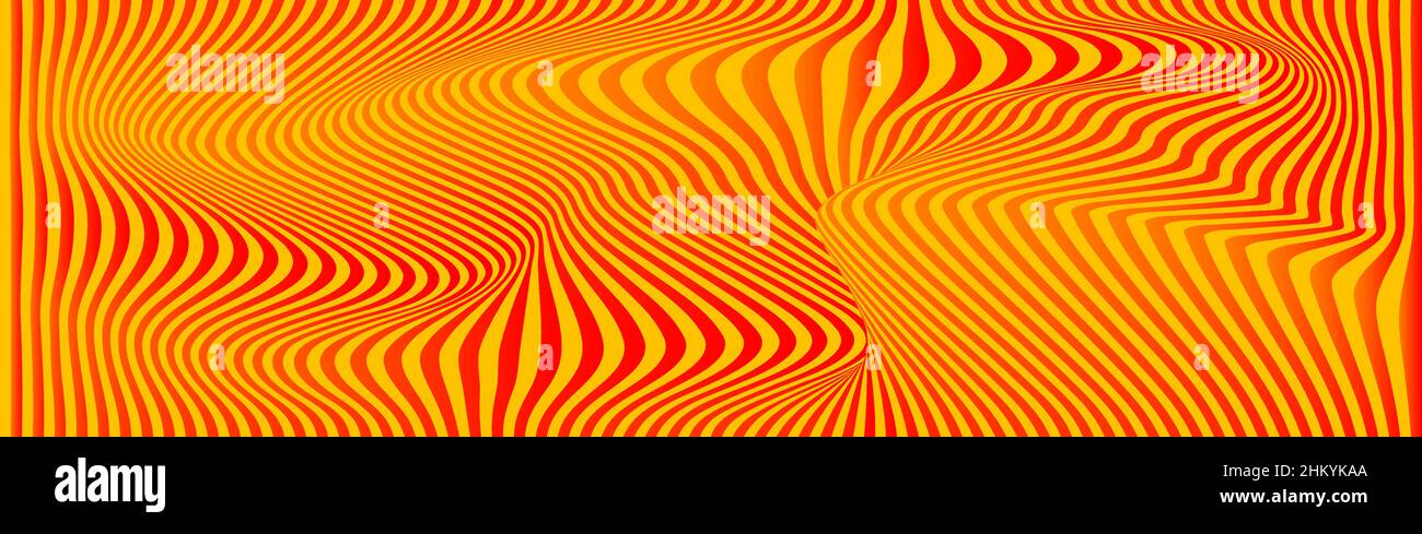 Distortion lines background. Distort stripes, abstract modern pattern ...