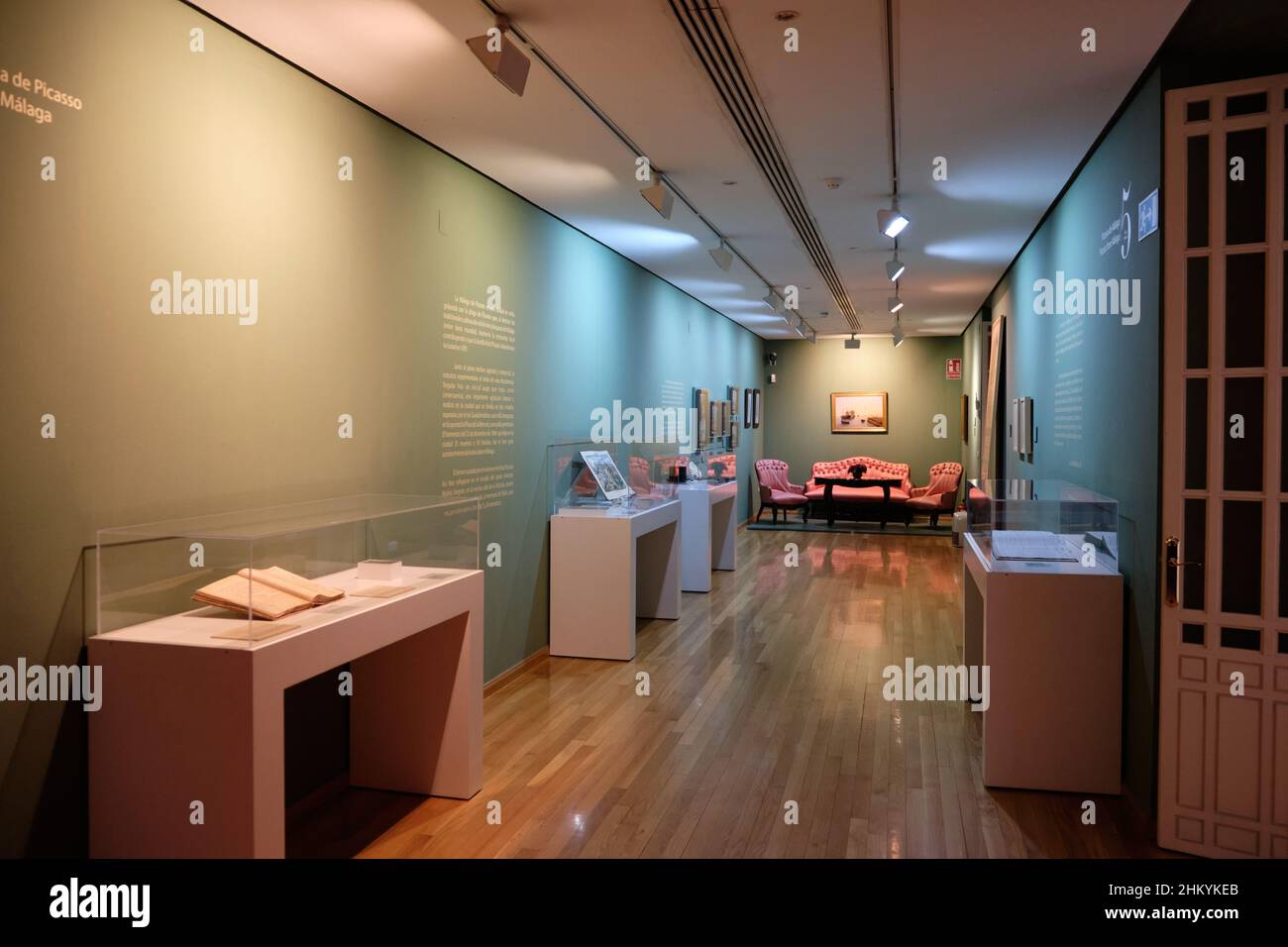 Picasso´s birthplace museum. Malaga, Spain Stock Photo - Alamy