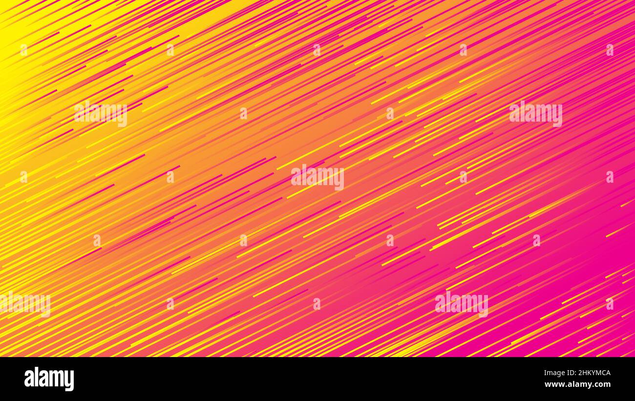 Yellow pink straight line pattern abstract background Stock Vector ...