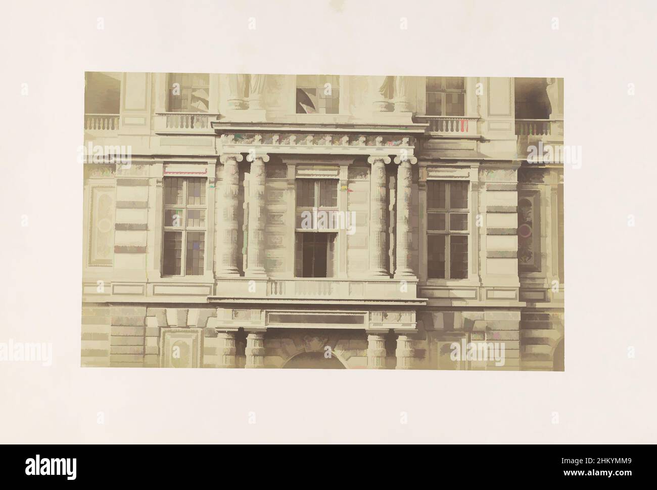 Art inspired by First floor of the Bibliothèque Impériale in the Palais du Louvre, Part of ...