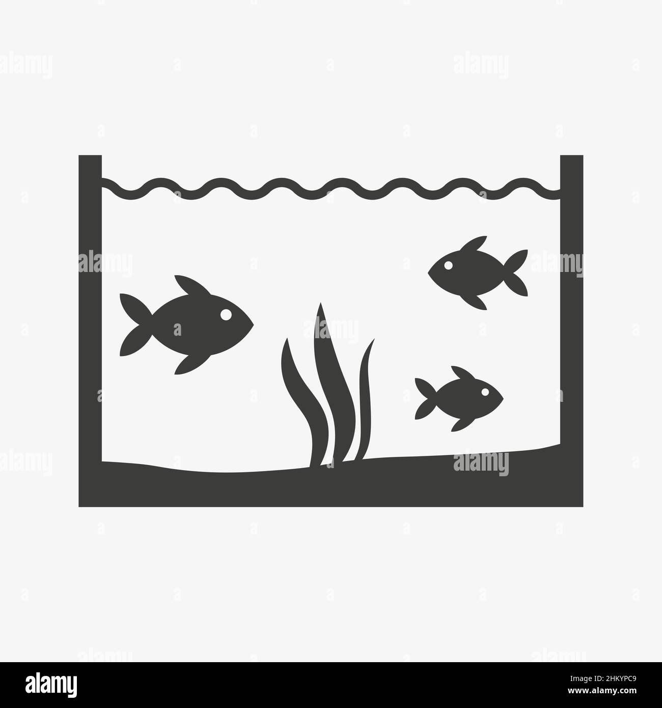 Seafood aquarium in restaurant Stock Vector Images - Alamy
