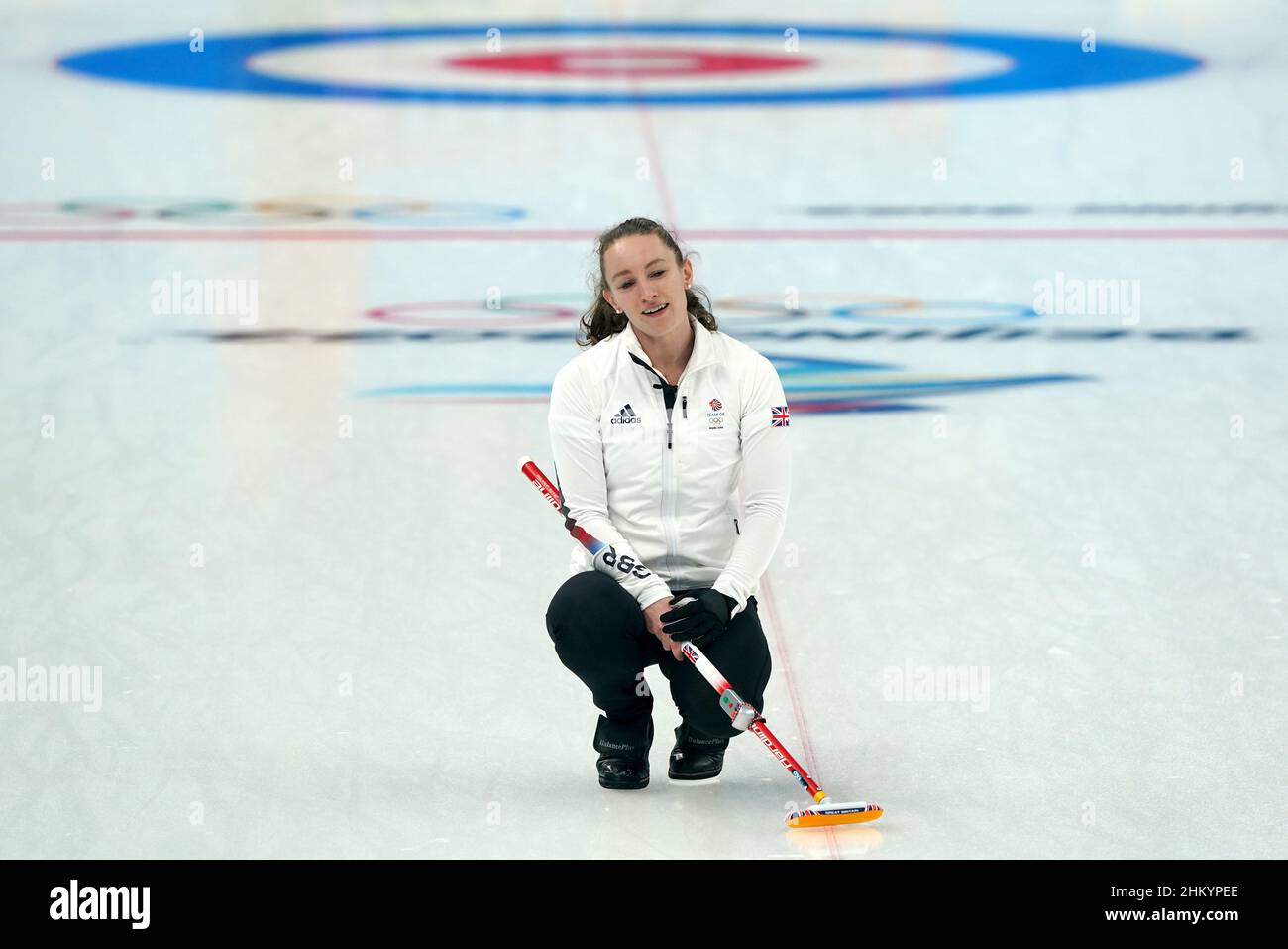 Great Britain's Jennifer Dodds in action against Norway during the ...