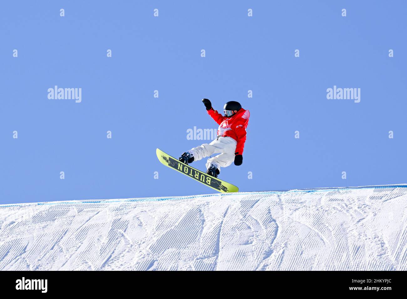 Illustration during the Olympic Winter Games Beijing 2022, Snowboard ...