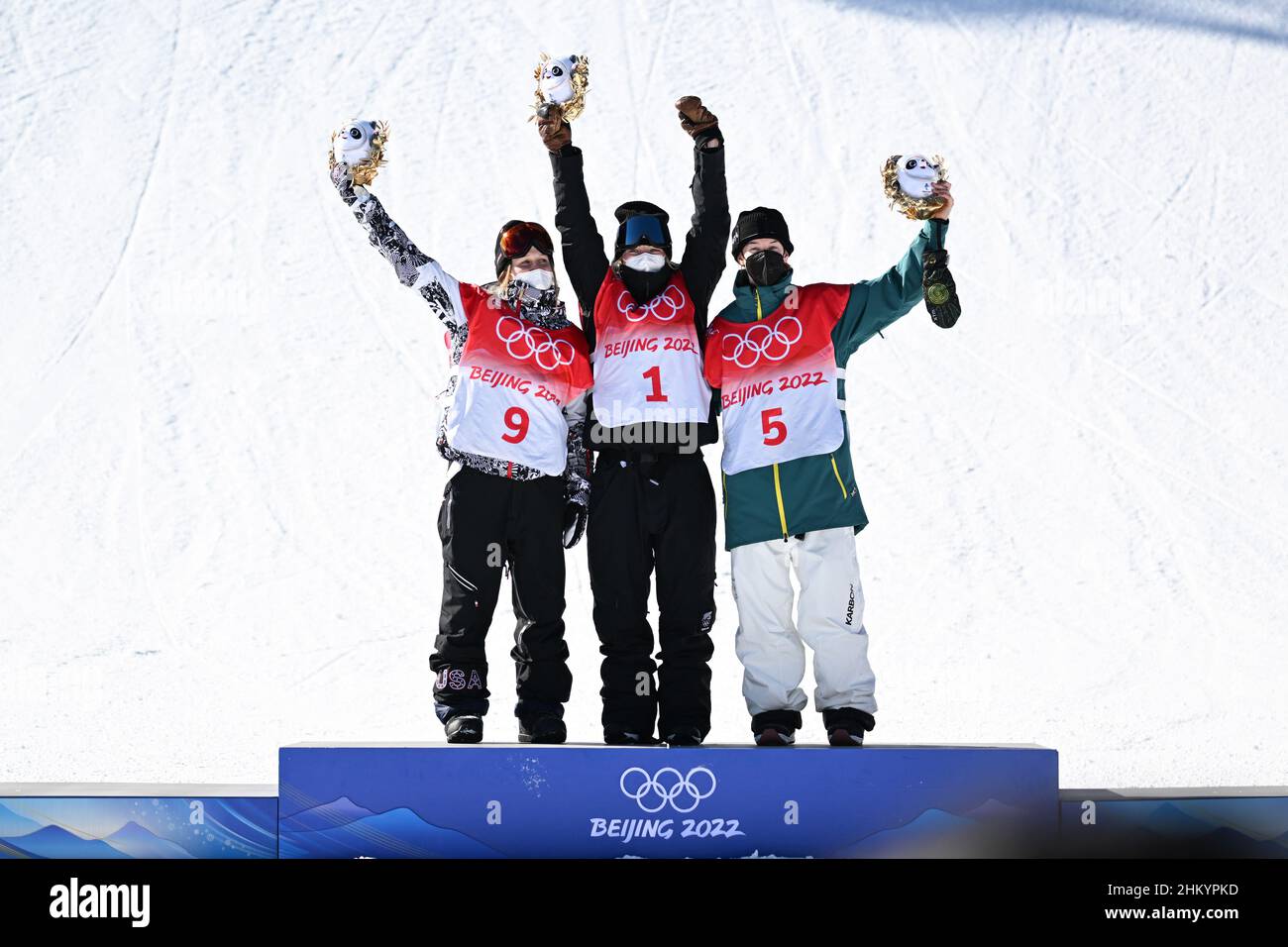 Julia Marino (USA) Silver Medal, Zoi Sadowski-Synnott (NZL) Gold Medal ...