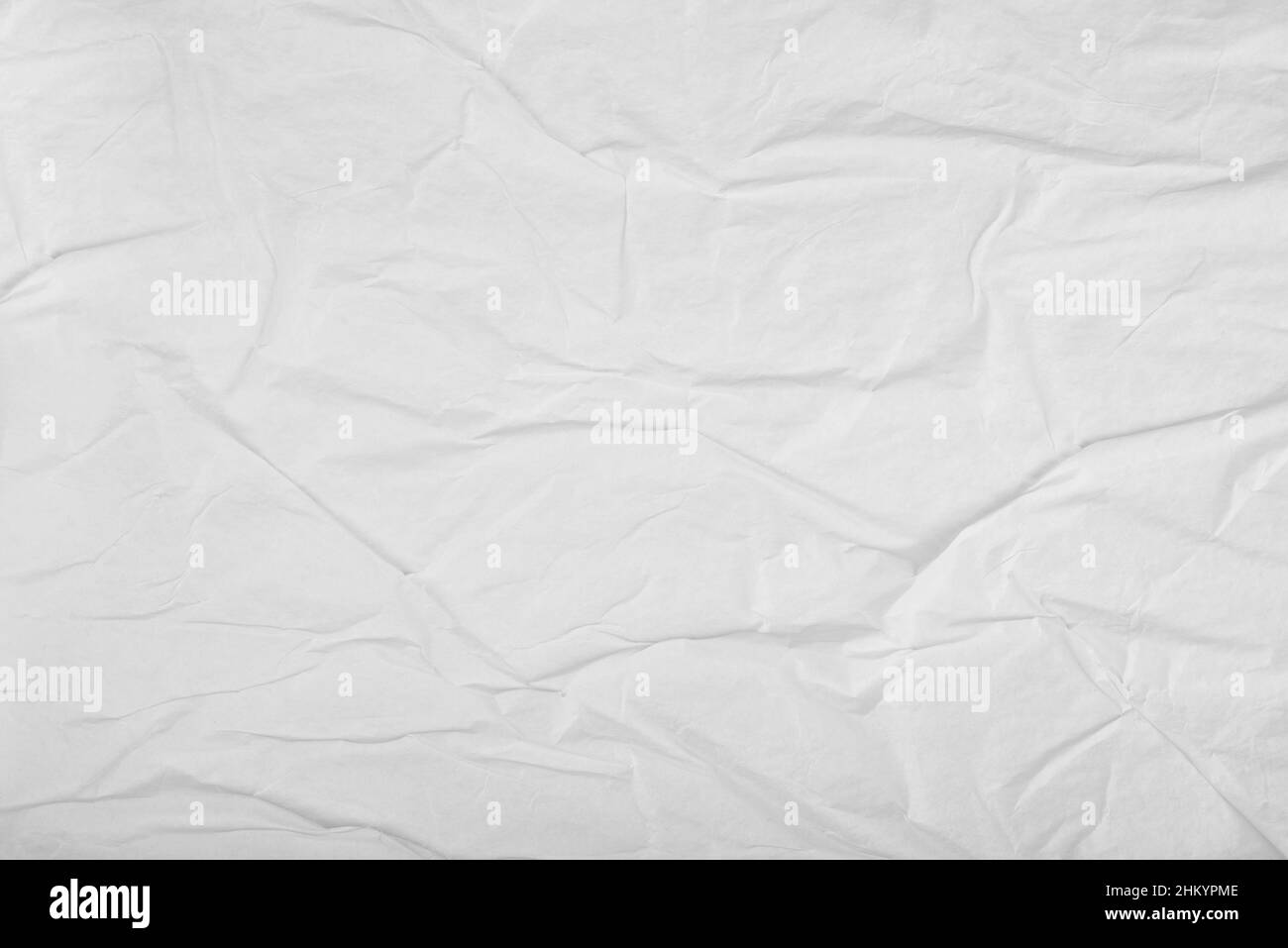 Blank white crumpled creased poster paper. Rare creases Stock Photo - Alamy
