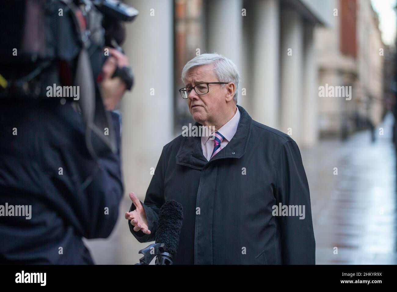 London, England, UK. 6th Feb, 2022. Tesco Chairman JOHN MURRAY ALLAN is ...