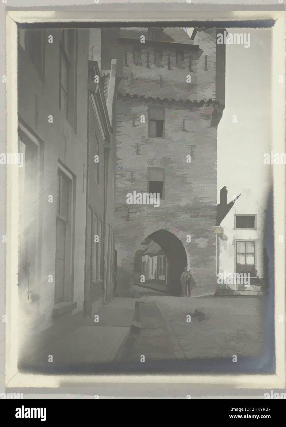 Art inspired by The Dike Gate in Hattem, Netherlands, 1910 - 1930 ...