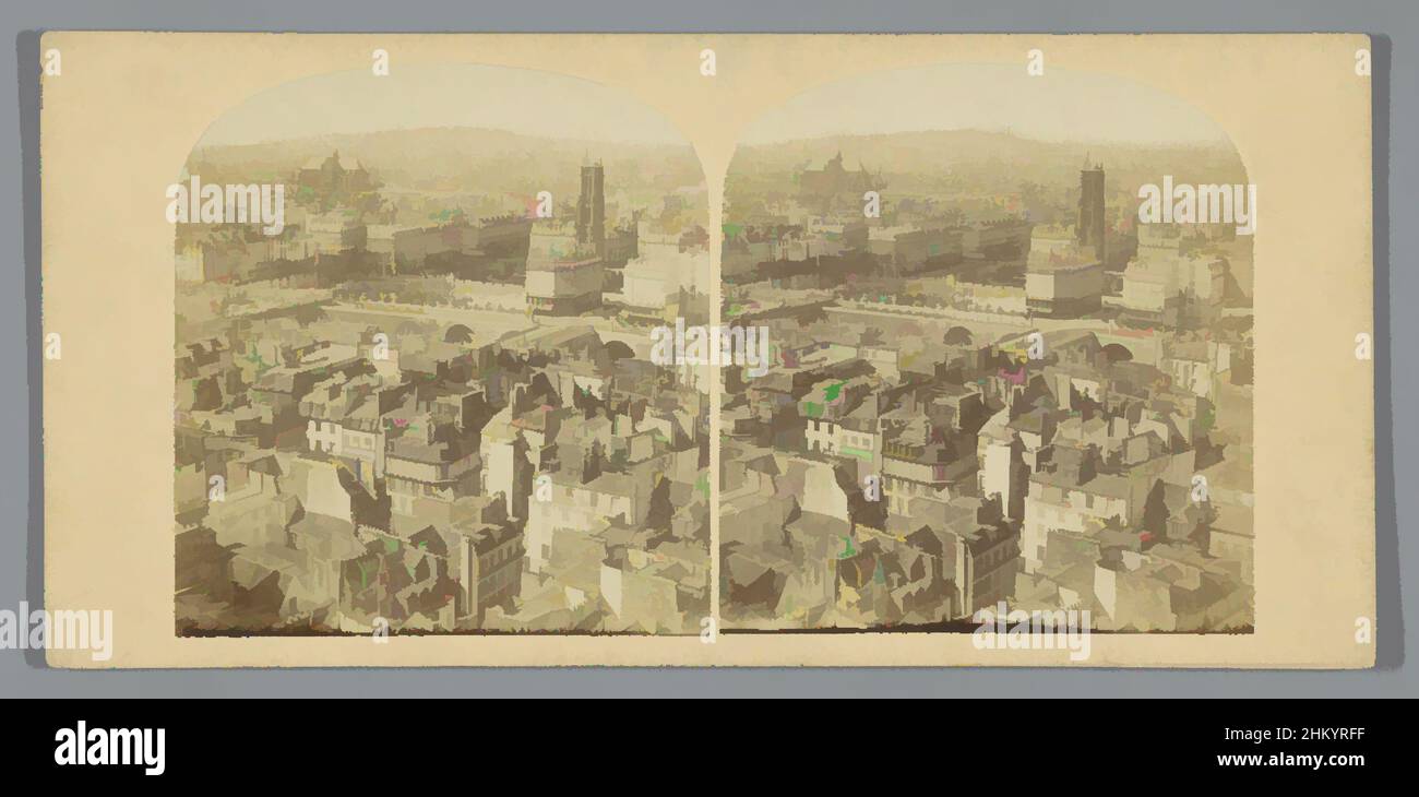 Art inspired by View of Paris, Panorama de Paris, Paris, 1857 - 1863 ...