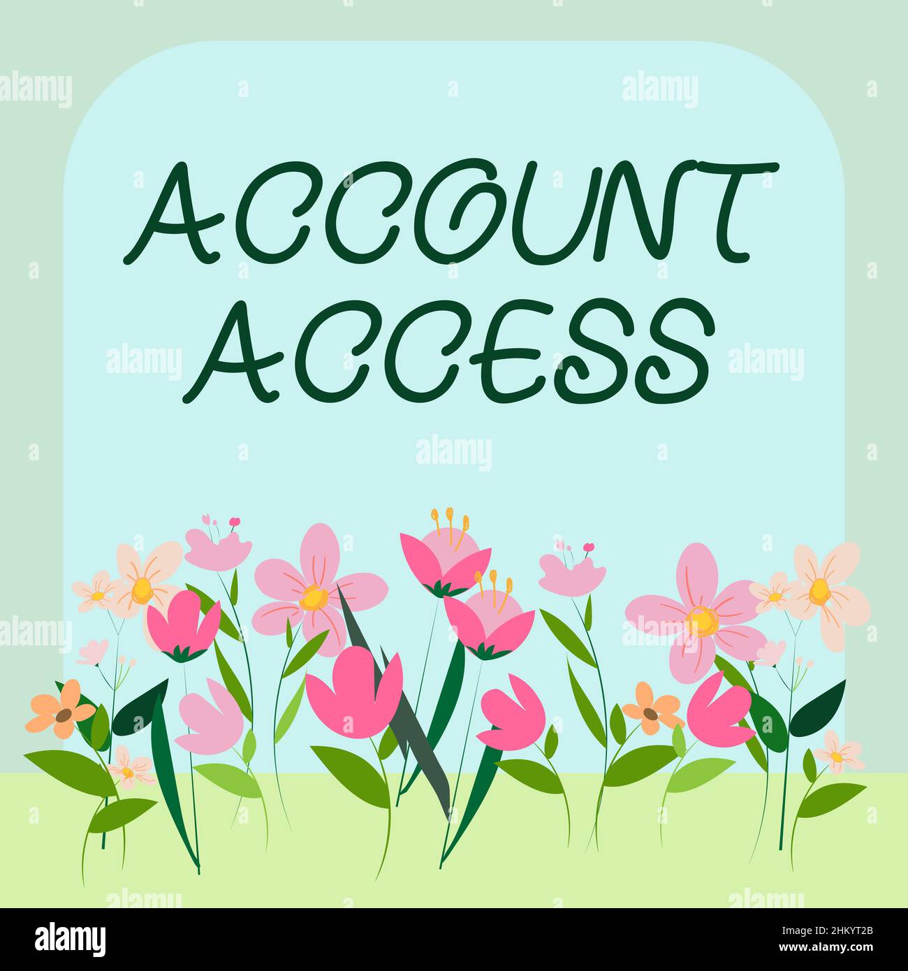 Inspiration showing sign Account Access. Business idea having ...