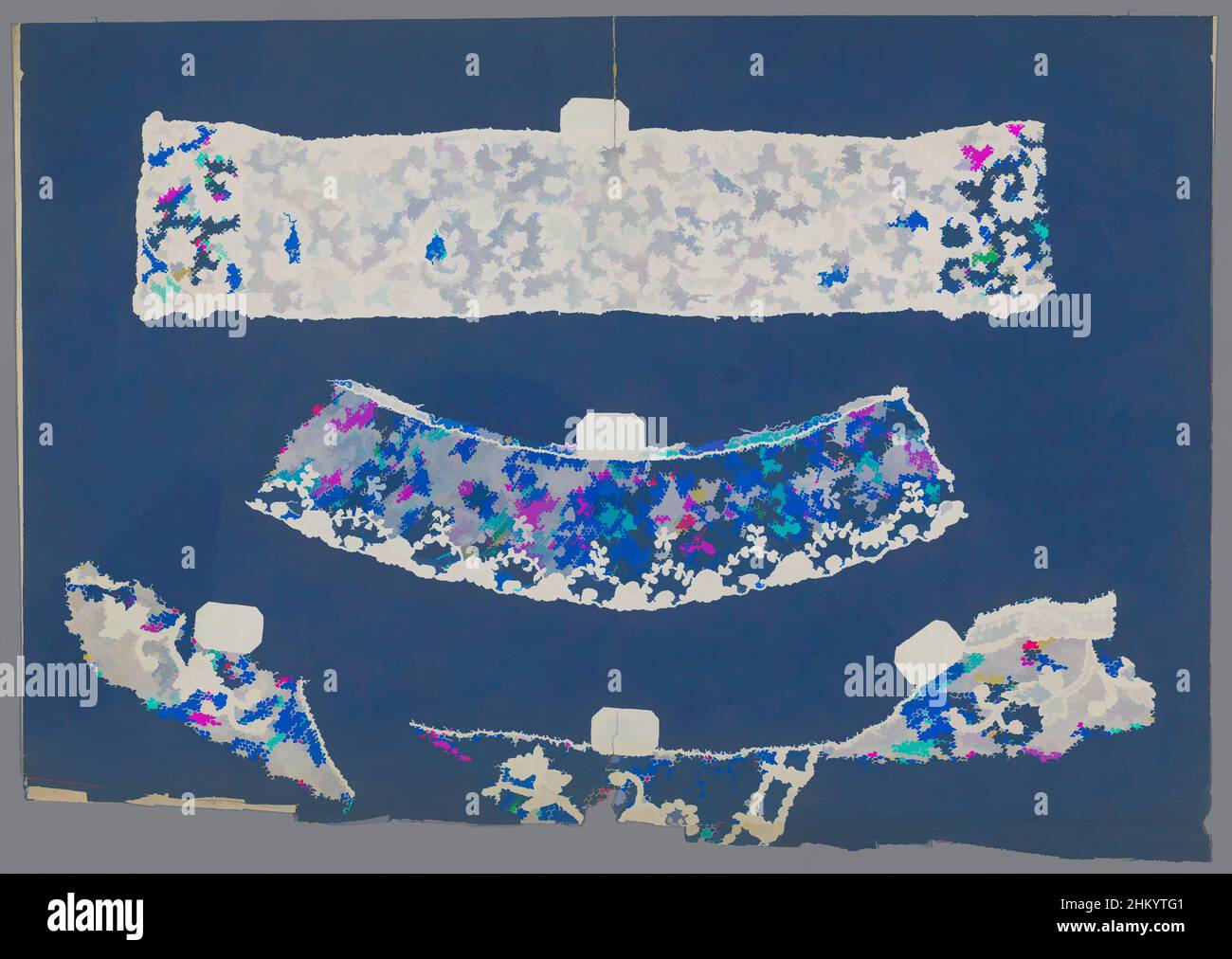 Art inspired by Example of lace, c. 1890, cyanotype, Classic works ...