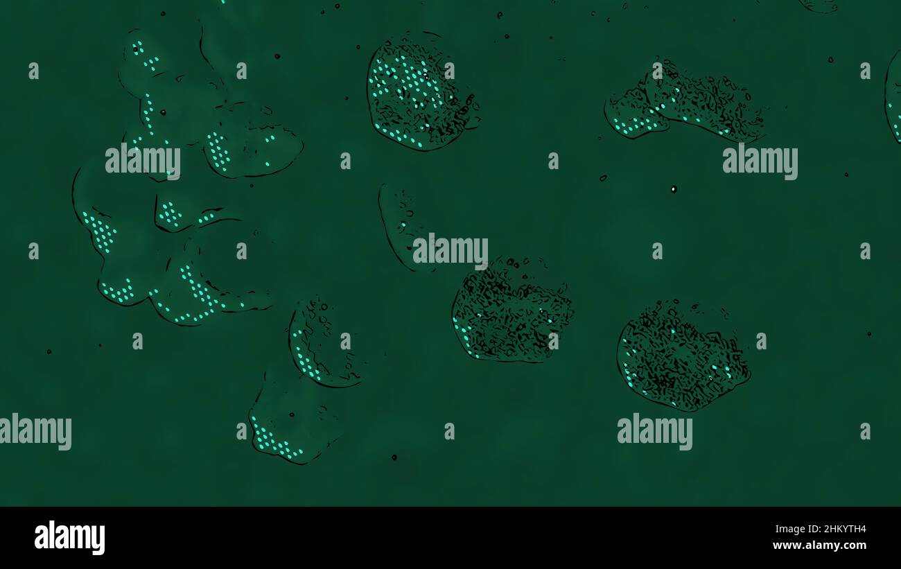 3d illustration - Sick Red Blood Cells Flowing Inside Human Vein ...