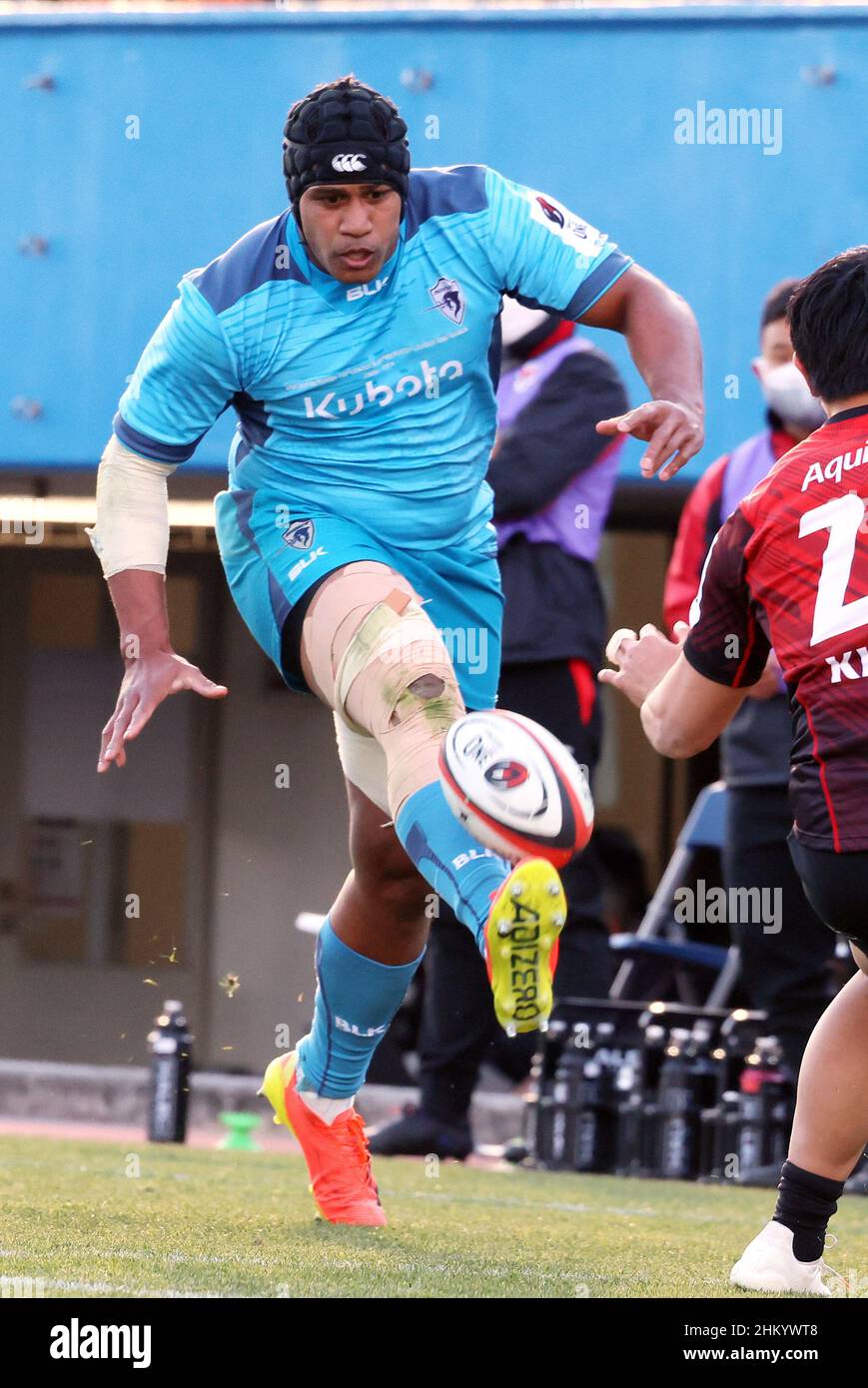 Yokohama, Japan. 6th Feb, 2022. Kubota Spears Funabashi Tokyo-bay ...