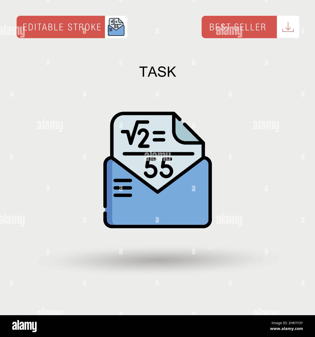 Task Simple vector icon Stock Vector Image & Art - Alamy