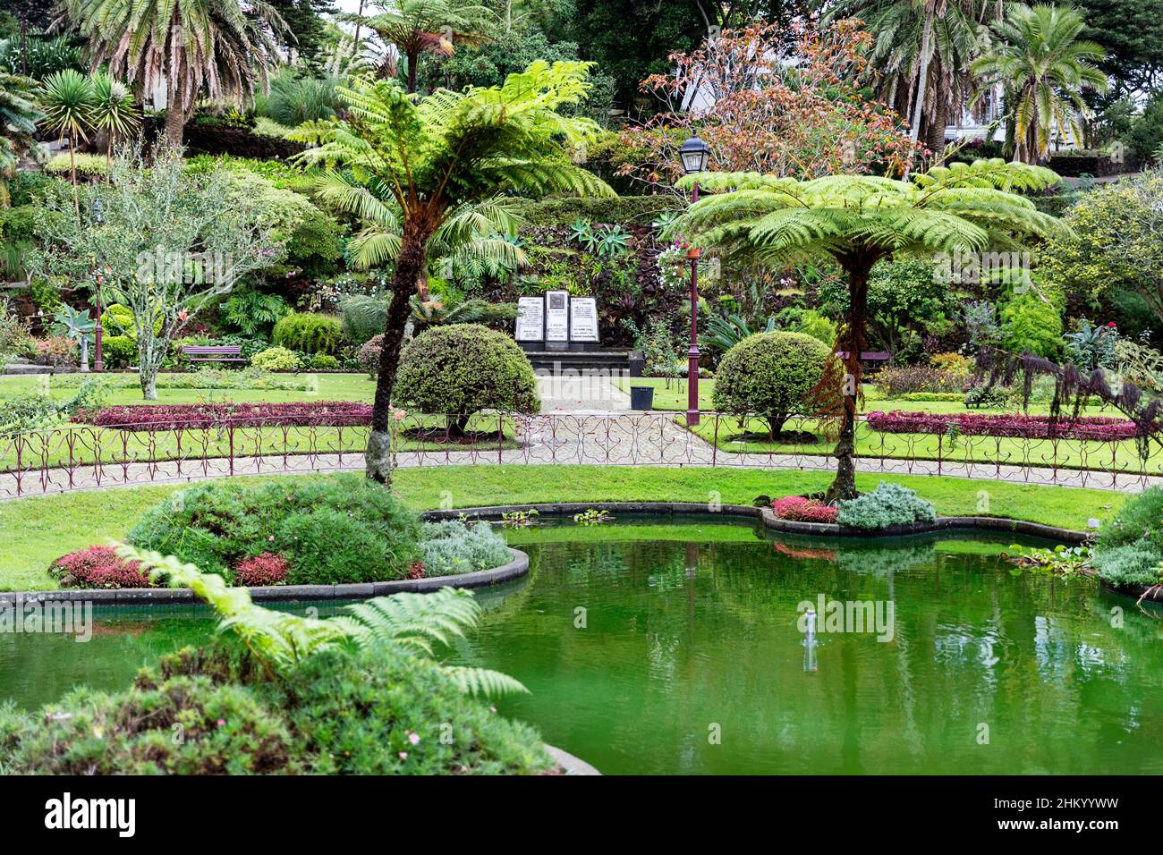 Duke of Terceira Garden (Jardim Duque da Terceira) in Angra do Heroismo ...