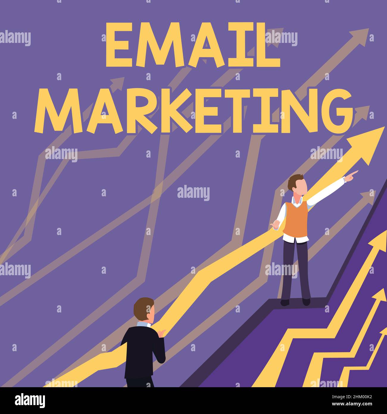 Text showing inspiration Email Marketing. Conceptual photo Sending a ...