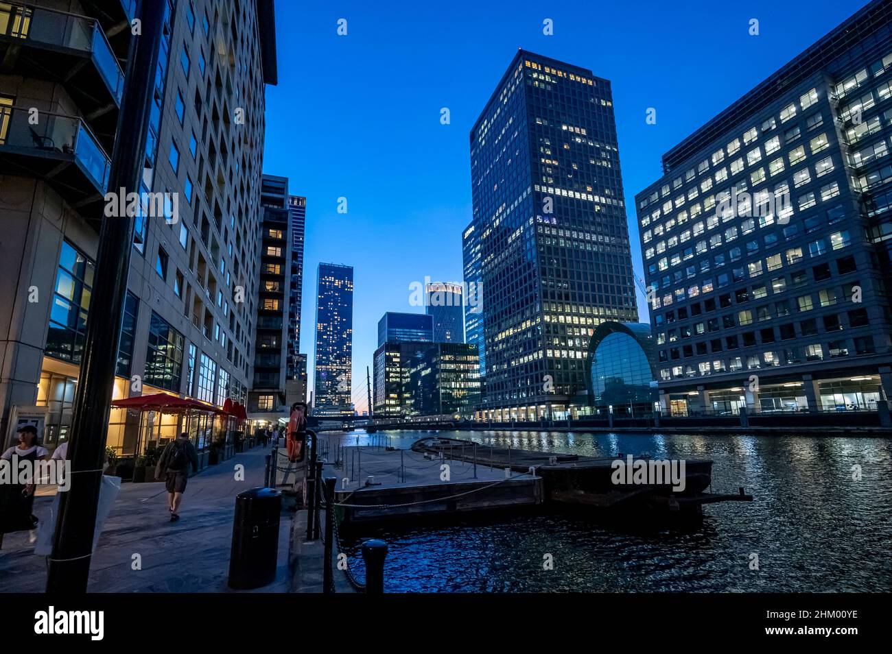 South Dock - London Docklands Stock Photo - Alamy