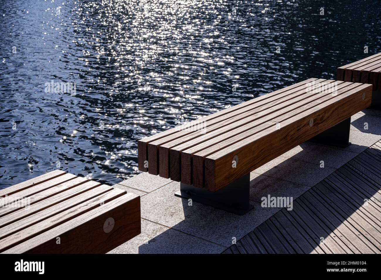 South Dock - London Docklands Stock Photo - Alamy