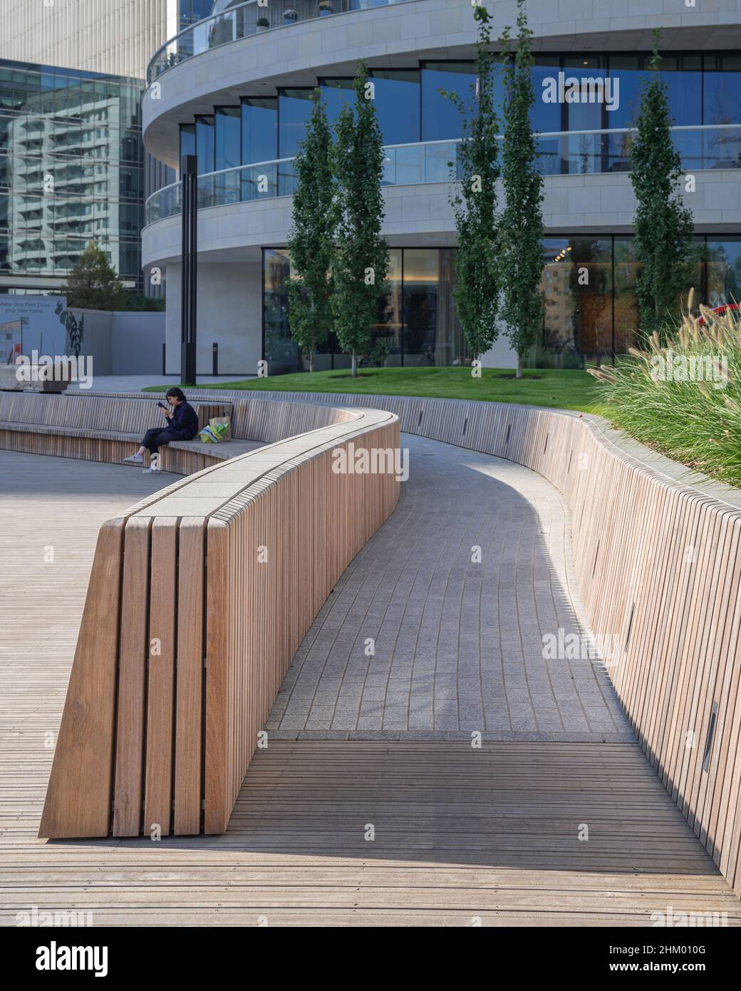 South Dock - London Docklands Stock Photo - Alamy