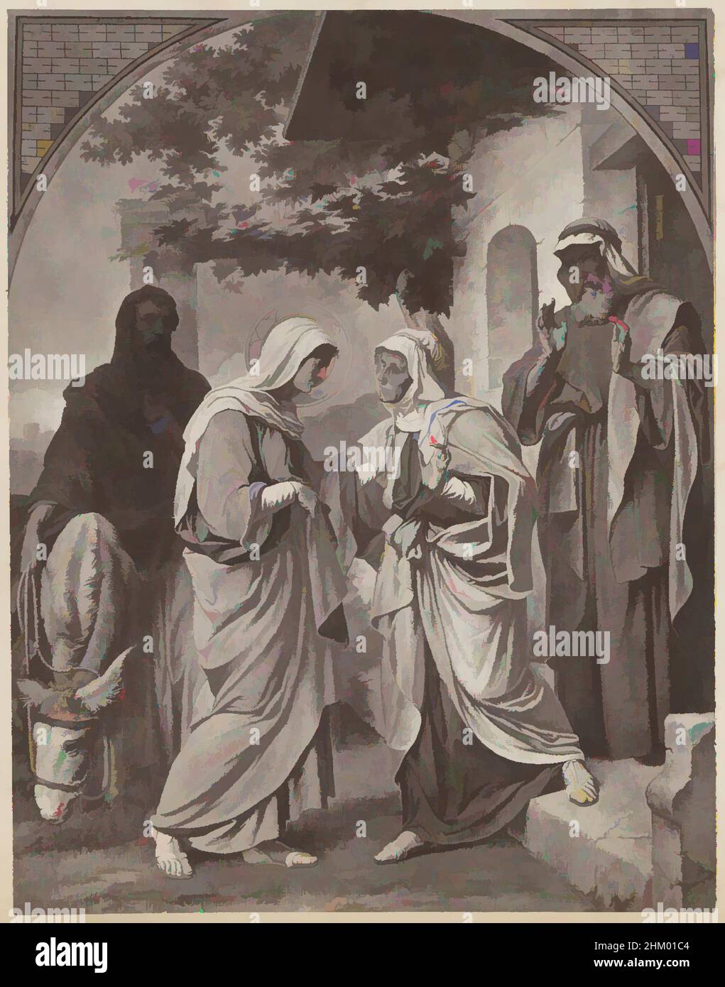 Art inspired by Photoreproduction of (presumably) a drawing of the ...