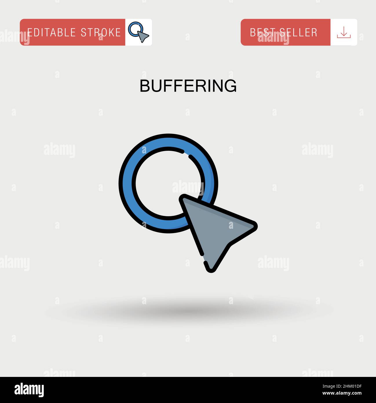 Digital buffer Stock Vector Images - Alamy