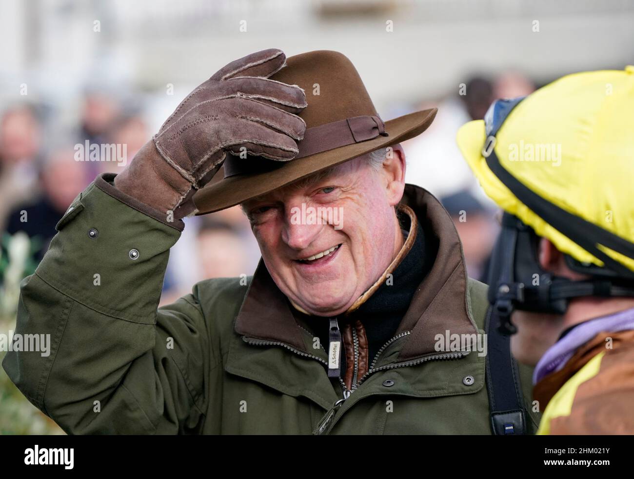 Willie mullins leopardstown 2022 hi-res stock photography and images ...