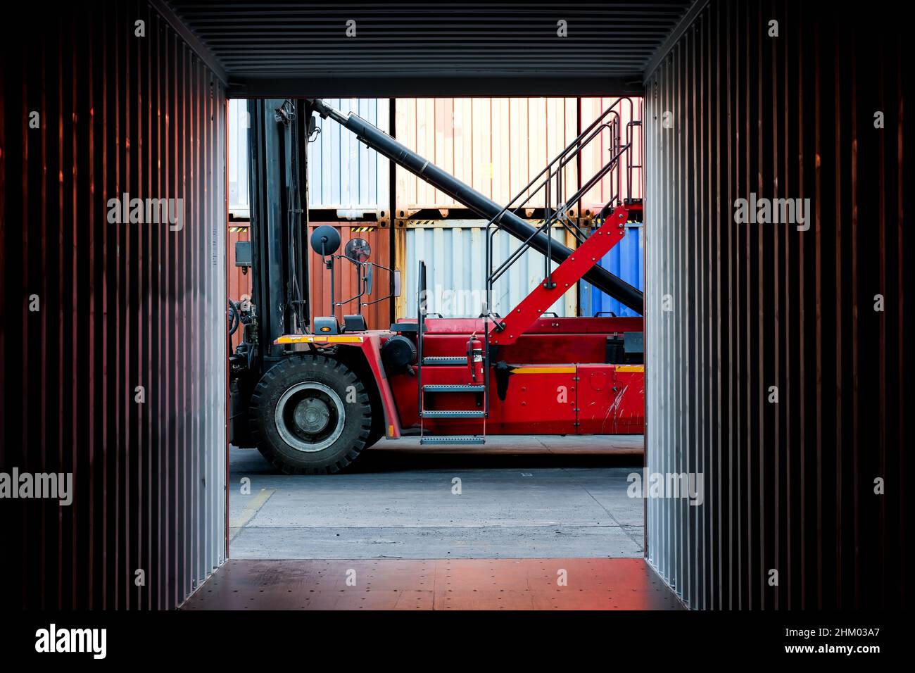 Semi truck interior hi-res stock photography and images - Alamy